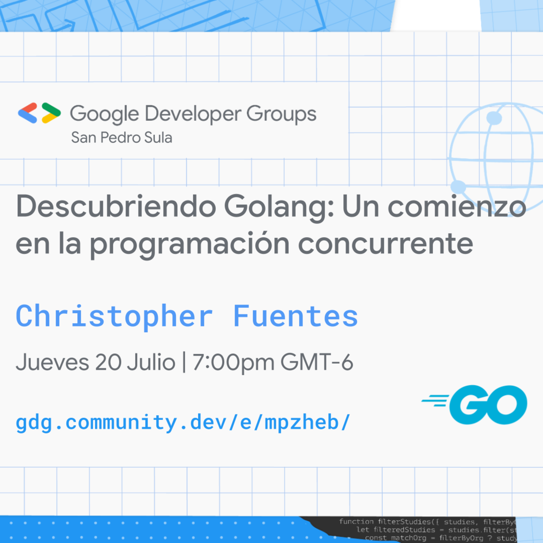 See Descubriendo Golang: Un comienzo en la programación concurrente at Google Developer Groups ...